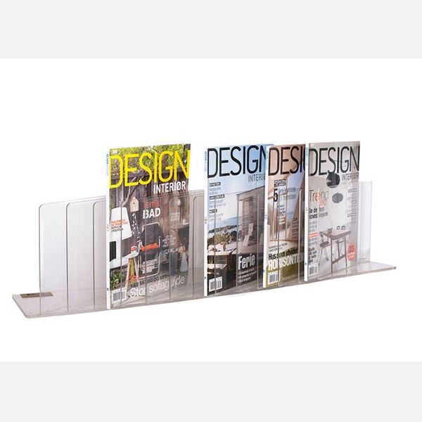 Mag Zigzag Acrylic magazine display – LibraryTech NZ